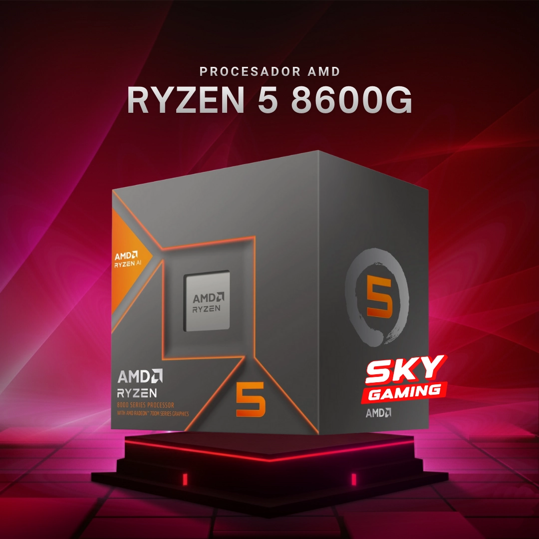 Procesador AMD Ryzen 5 8600G 6 Núcleos 12 Hilos 5.1GHz – Gráficos ...